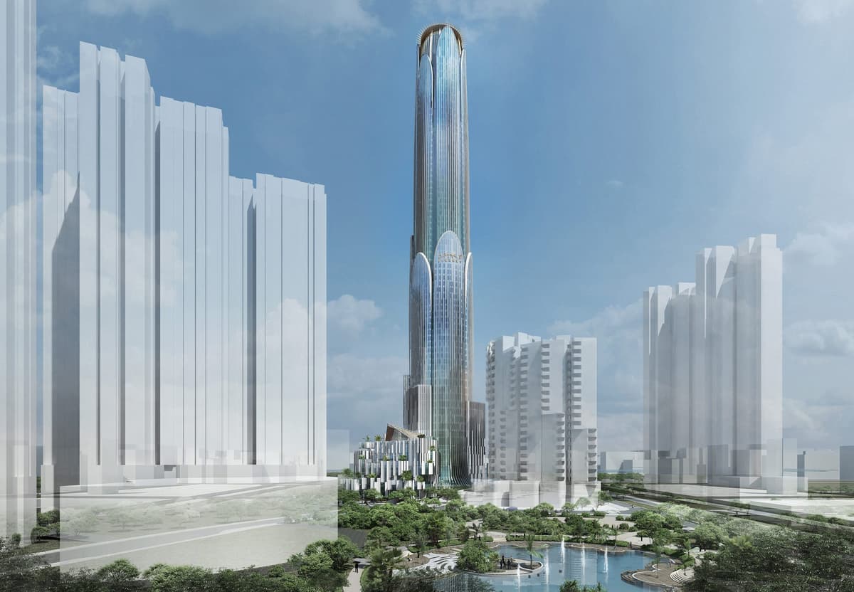 Eco Green Tower: Hyatt Regency - Decibel Architecture